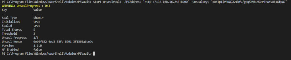 Hashicorp Vault on Windows with Powershell – D2C-IT