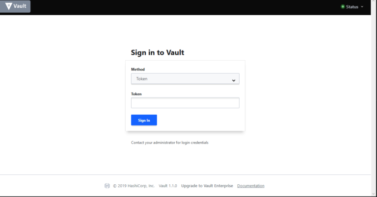 Hashicorp Vault on Windows with Powershell – D2C-IT