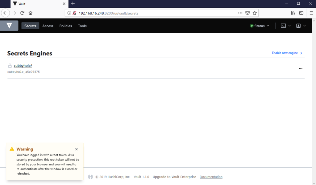Hashicorp Vault on Windows with Powershell – D2C-IT